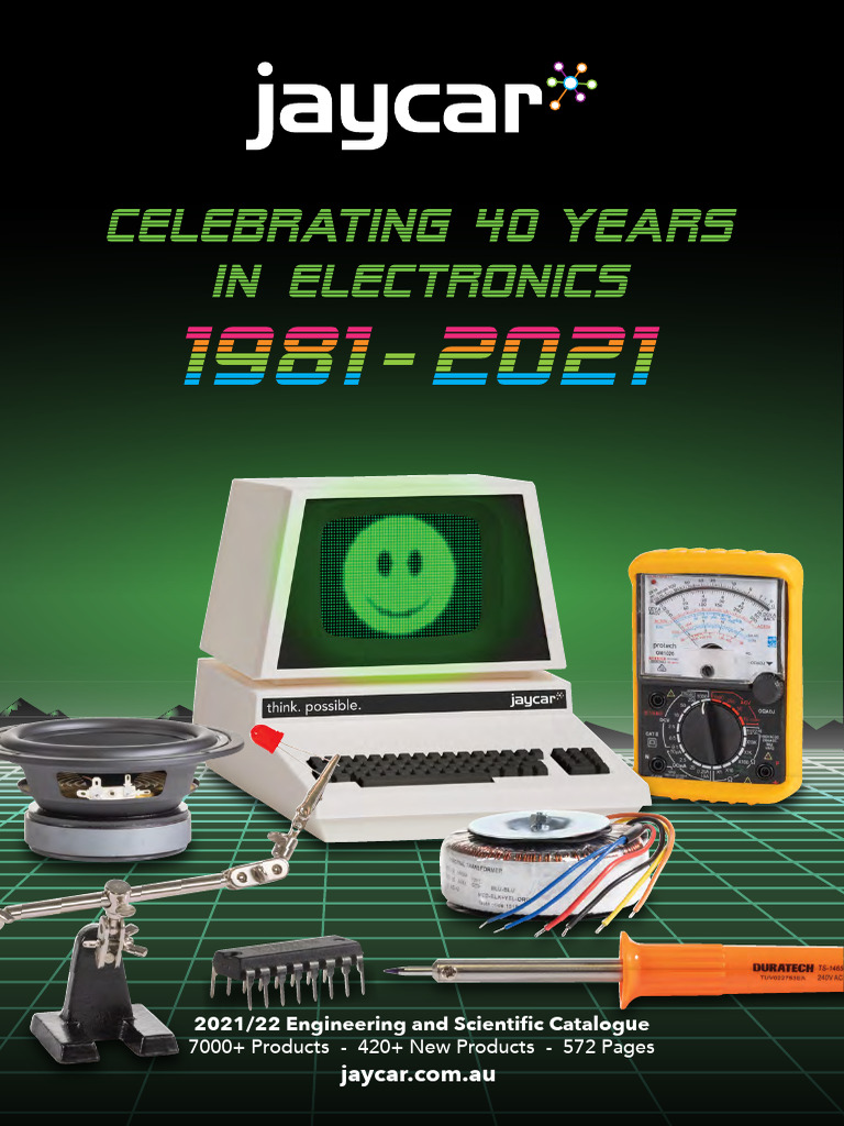 Jaycar 2021 Catalogue AU Front | PDF | 3 D Printing | Electrical Connector