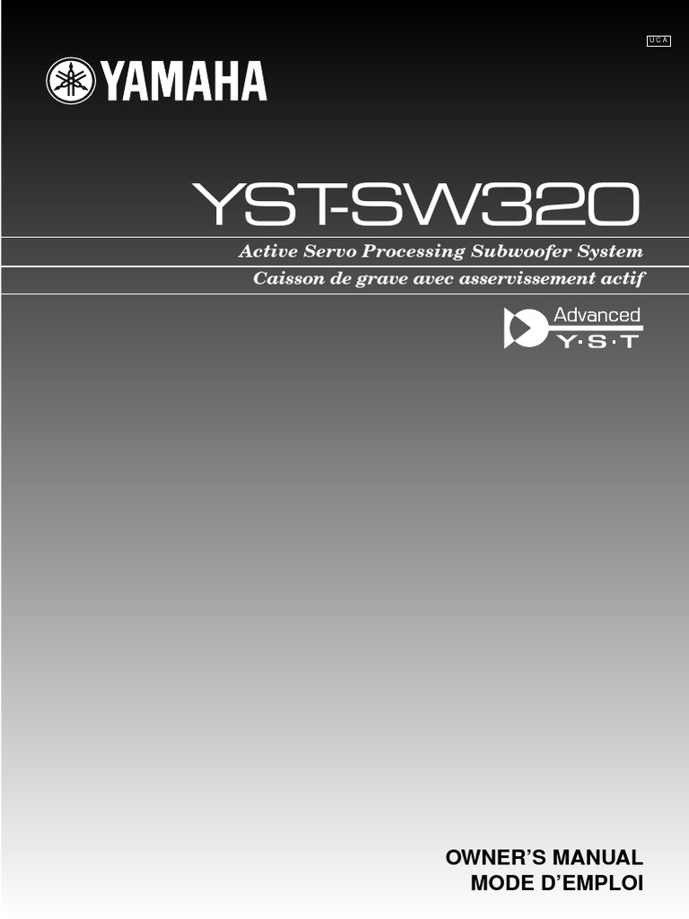Yst SW320 | PDF | Ac Power Plugs And Sockets | Loudspeaker