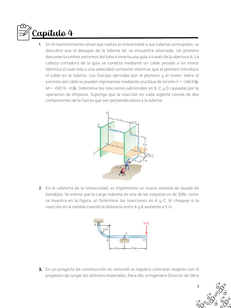 USC Taller#2 Estatica 2024 1 | PDF