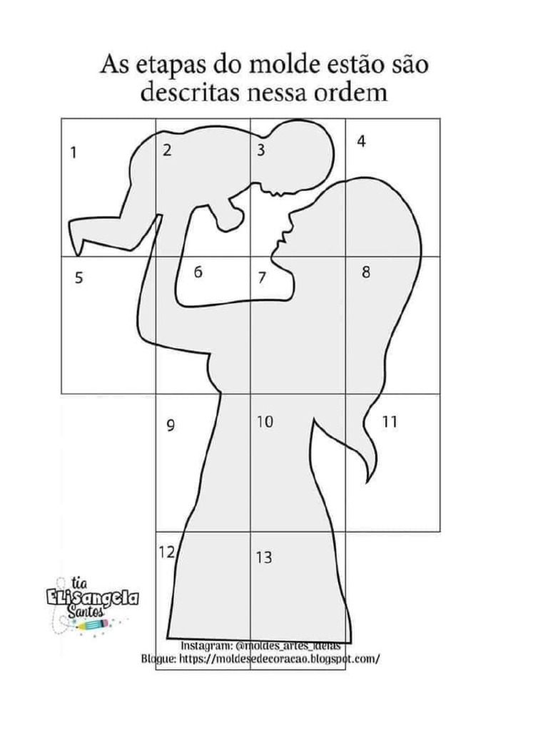silueta de mamá | PDF