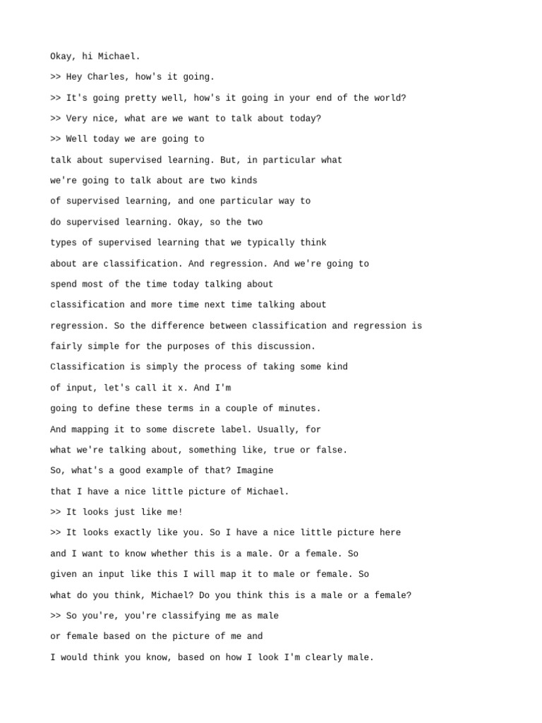 Difference Between Classification And Regression Georgia Tech