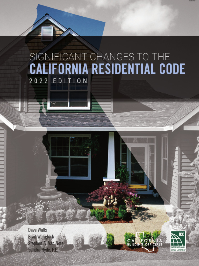 Significant Changes To The CRC 2022 | PDF | Copyright | Building Code