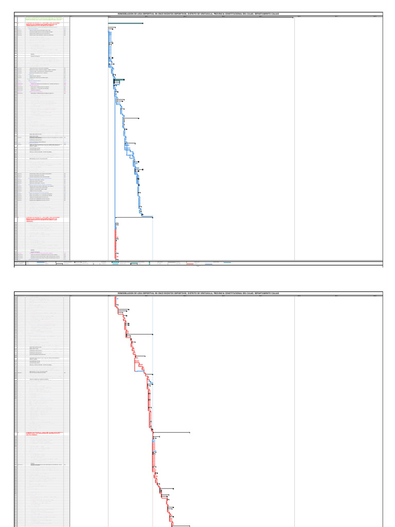 Cronograma Gantt-11ld | PDF | Componentes | Construyendo tecnología