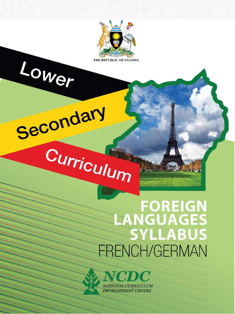 Foreign Languages Syllabus Compressed | PDF | Learning | Curriculum