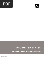 MSC Detention and Demurrage Tariff Guide | PDF | Shipping