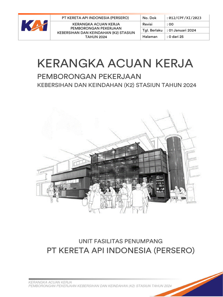 KAK K2 Stasiun 2024 | PDF | Bisnis