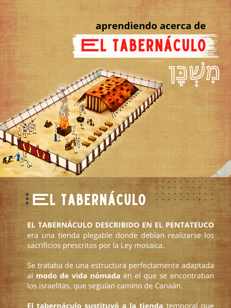 El Tabernaculo | PDF | Tabernáculo | Arca de la Alianza