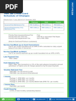 KCB Tariff Guide 2025 Overview | PDF | Banks | Debit Card