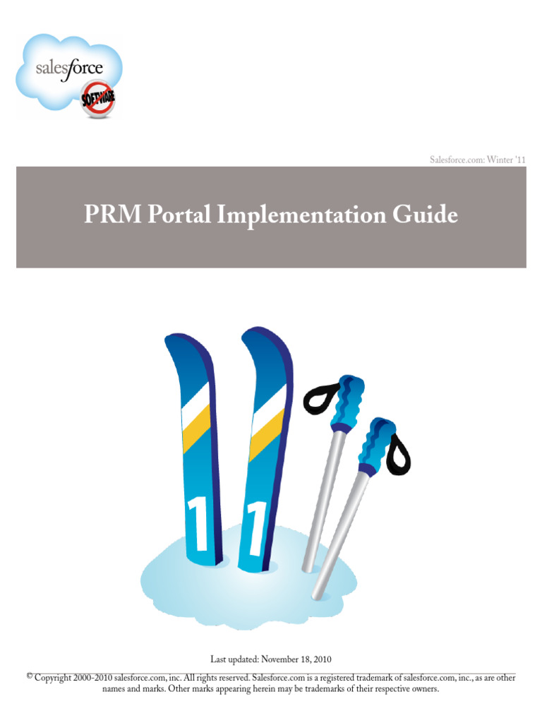 Salesforce Prm Implementation Guide | Download Free PDF | Computing | Software