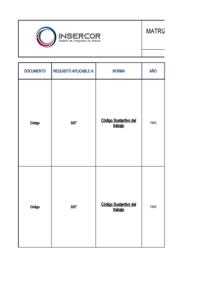 12.matriz Legal Actualizada 02-2023 | Descargar gratis PDF | Fuentes ...