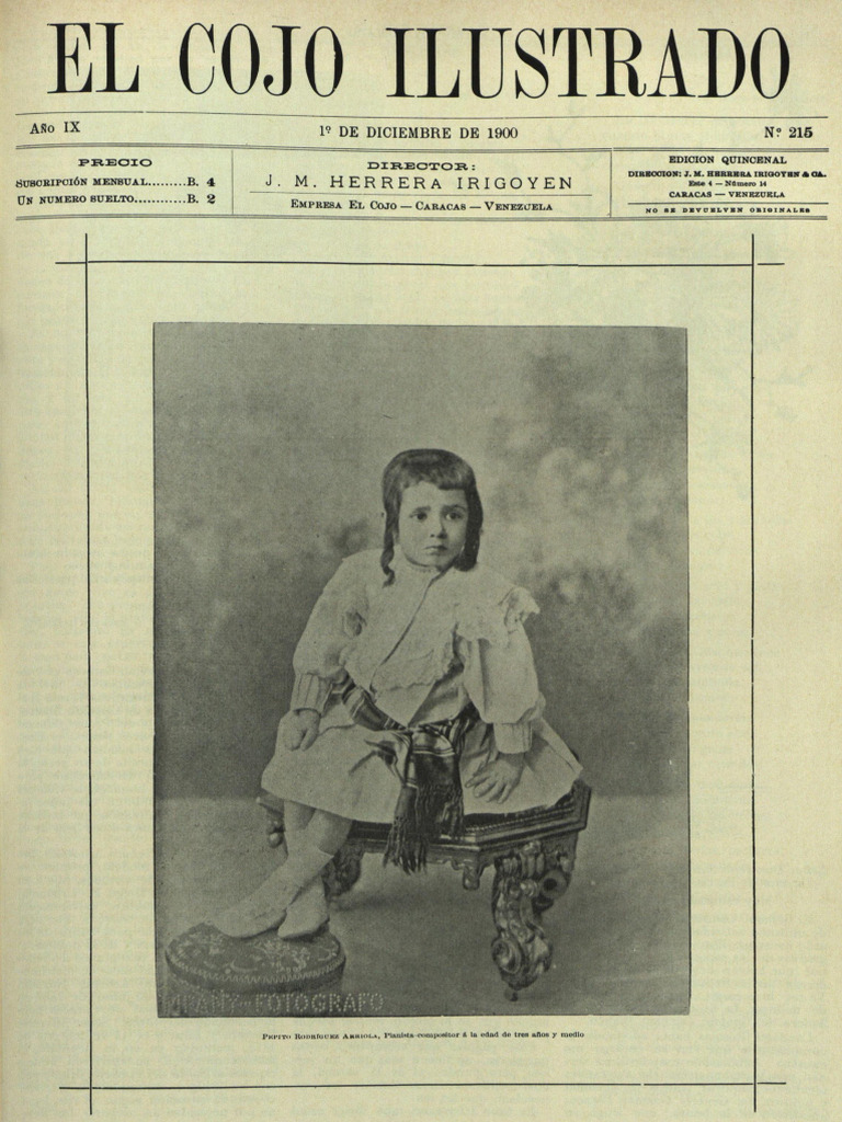 El Cojo Ilustrado (1900-12-01) | PDF