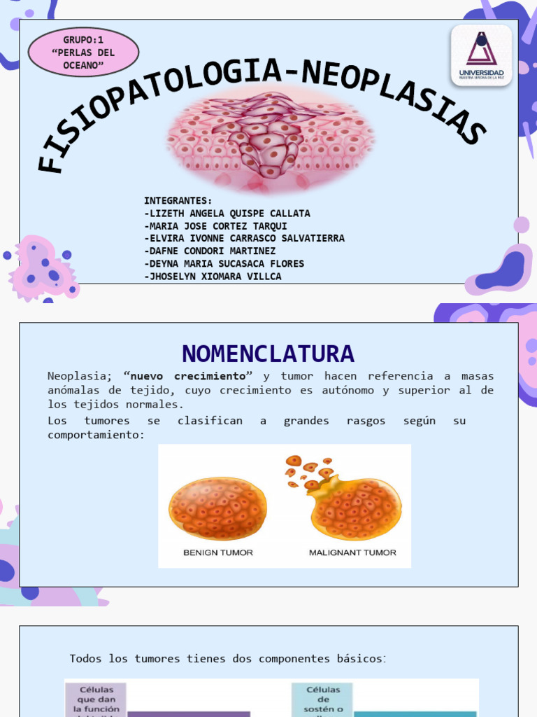 FISIOPATOLOGIA-NEOPLASIAS | PDF | Cáncer | Neoplasias