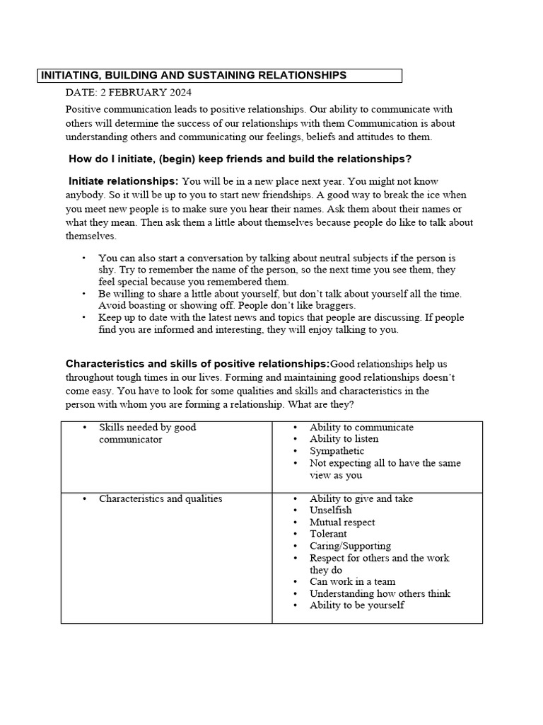 GRADE 12 LO NOTES | PDF | Feeling | Attitude (Psychology)