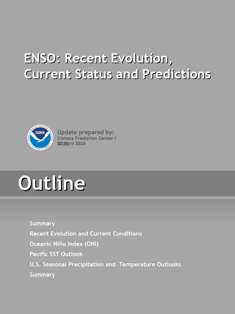 Enso Evolution Status Fcsts Web | PDF | Sea Surface Temperature ...