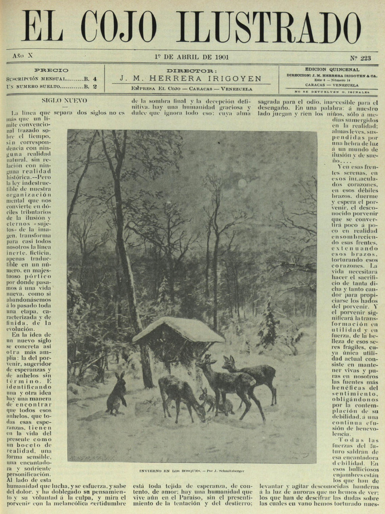 El Cojo Ilustrado (1901-04-01) | PDF