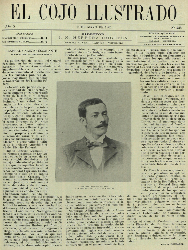 El Cojo Ilustrado (1901-05-01) | PDF