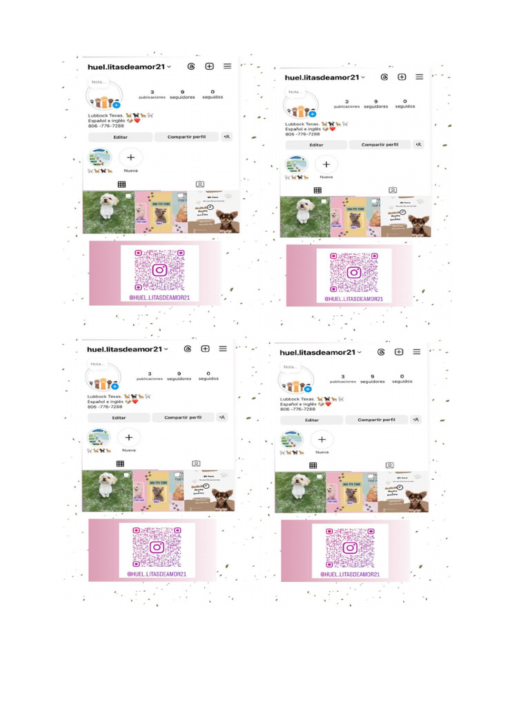 Tarjeta S Perritos 2 | PDF