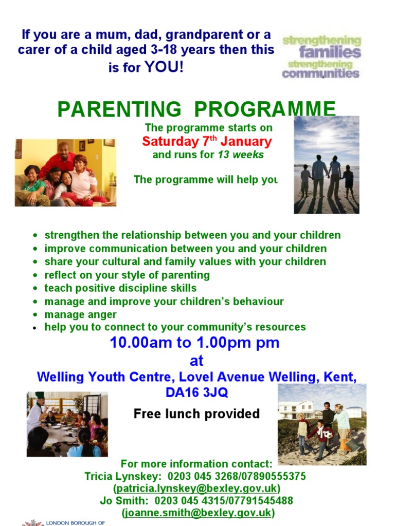 Parenting Programme in Welling, Kent | PDF