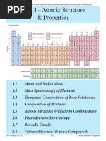 Molecular Geometry Table Guide | PDF