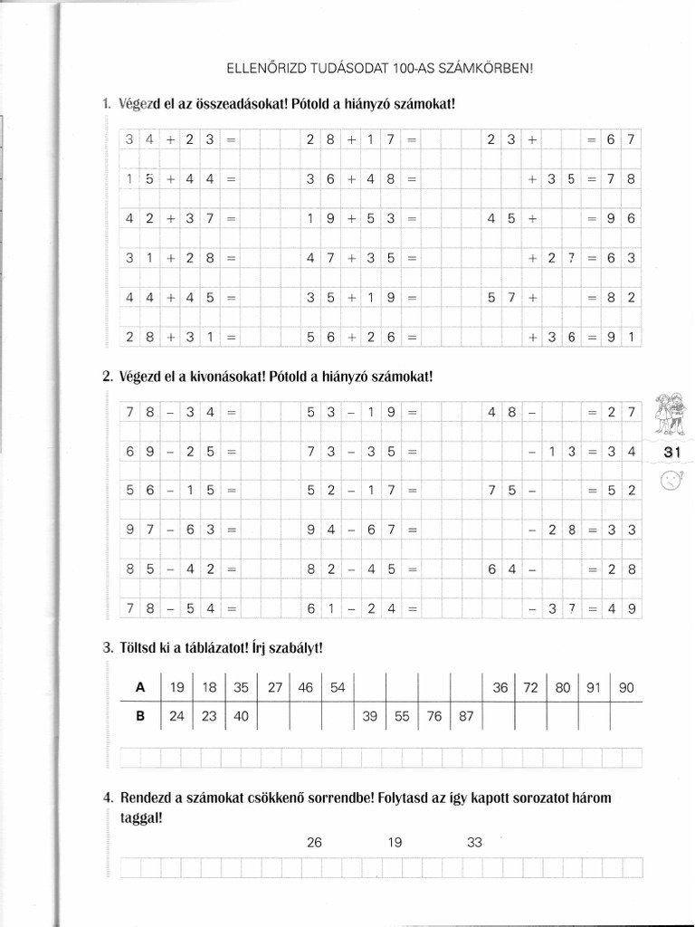 Oszt. Év Eleji Matematika | PDF