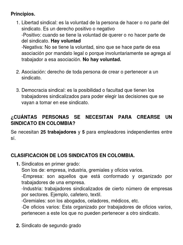 Resumen Parcial Laboral Colectivo | Descargar gratis PDF | Sindicato | Derecho laboral