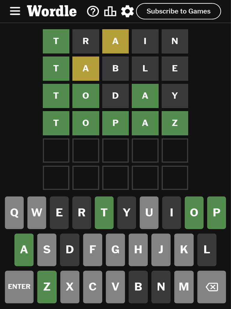 Wordle - The New York Times | PDF