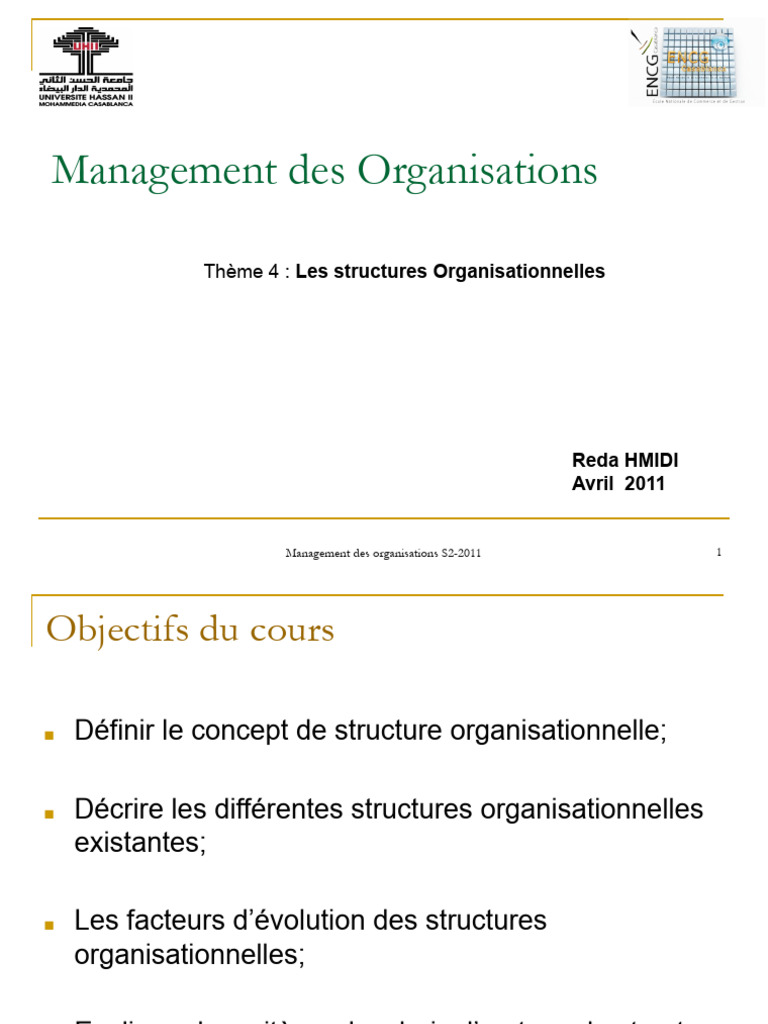 Types de Structures Organisationnelles | PDF | Business