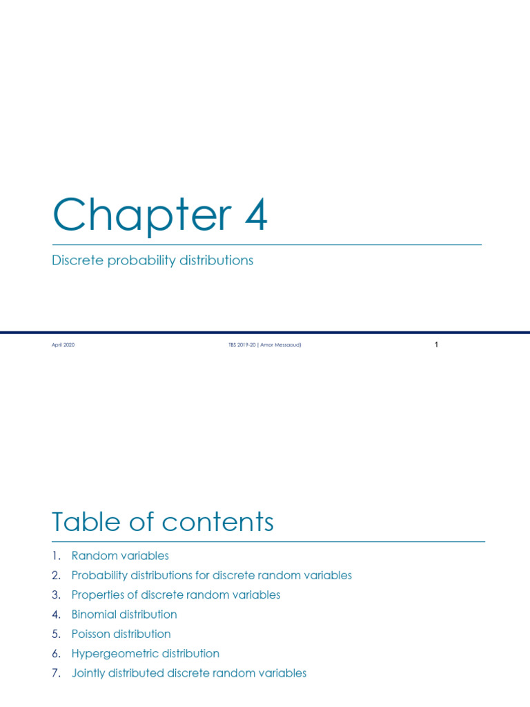 Discrete Distributions Exam | PDF | Probability Distribution | Random Variable
