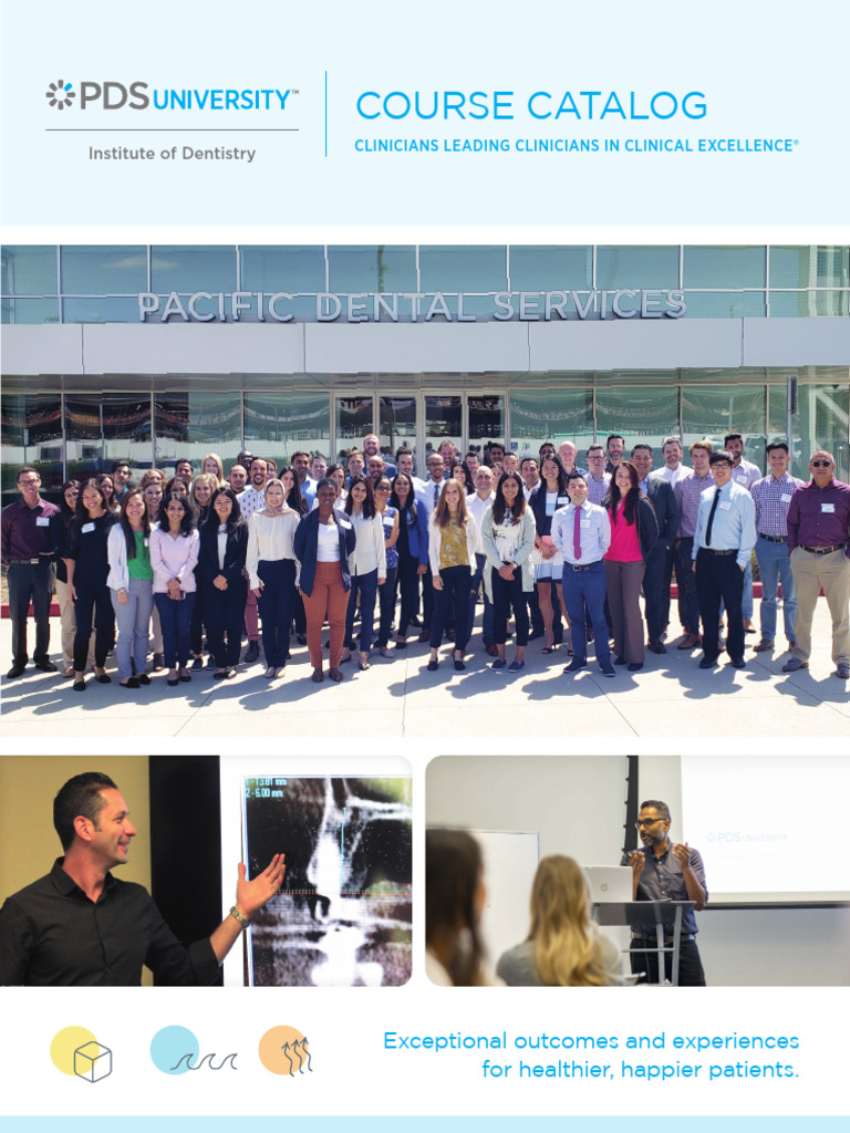 PDS University Institute of Dentistry Clinical Course Catalog | PDF ...