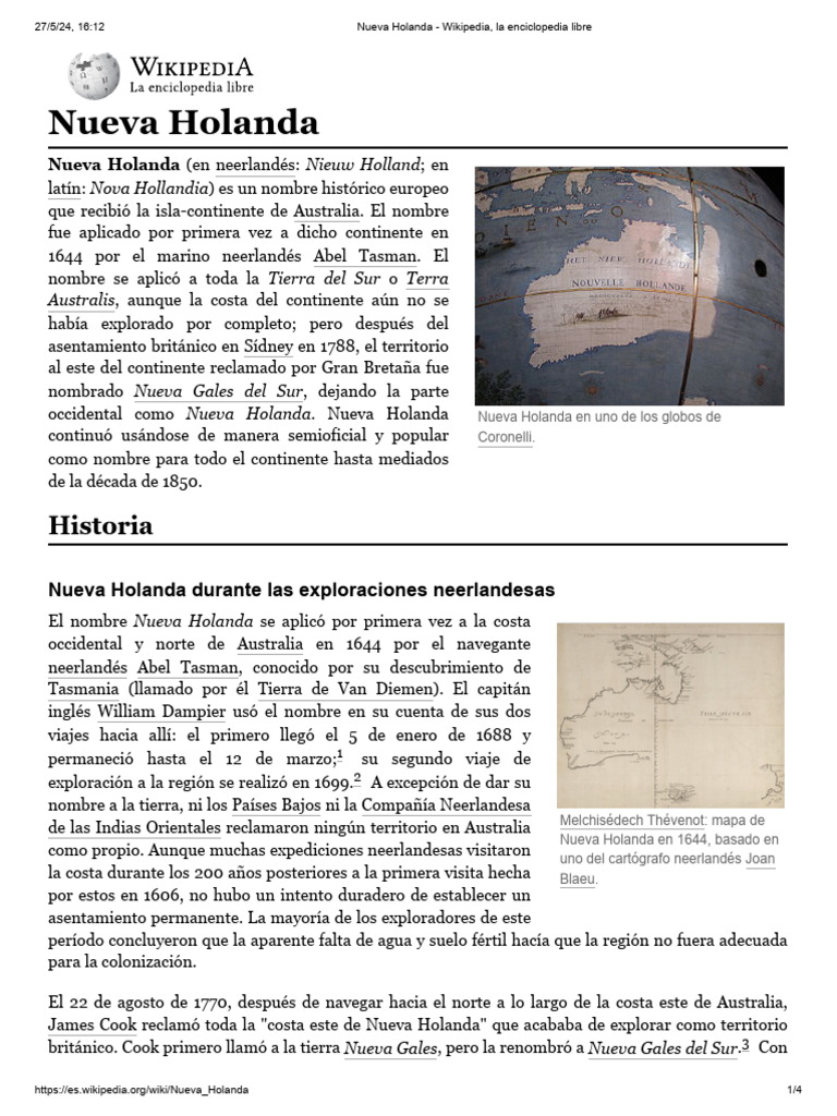 Nueva Holanda | PDF | Geografía | Tema de investigación