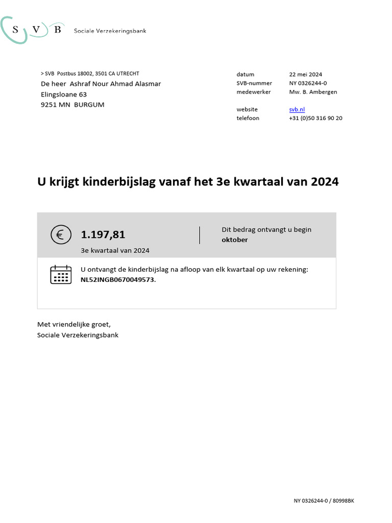 Post Van de SVB | PDF