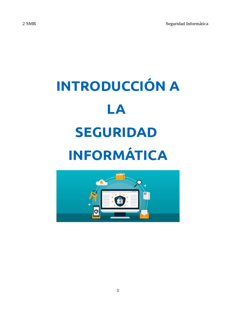 Introducción A La Seguridad Informatica - Alvaro Diaz | PDF | Seguridad | La seguridad informática