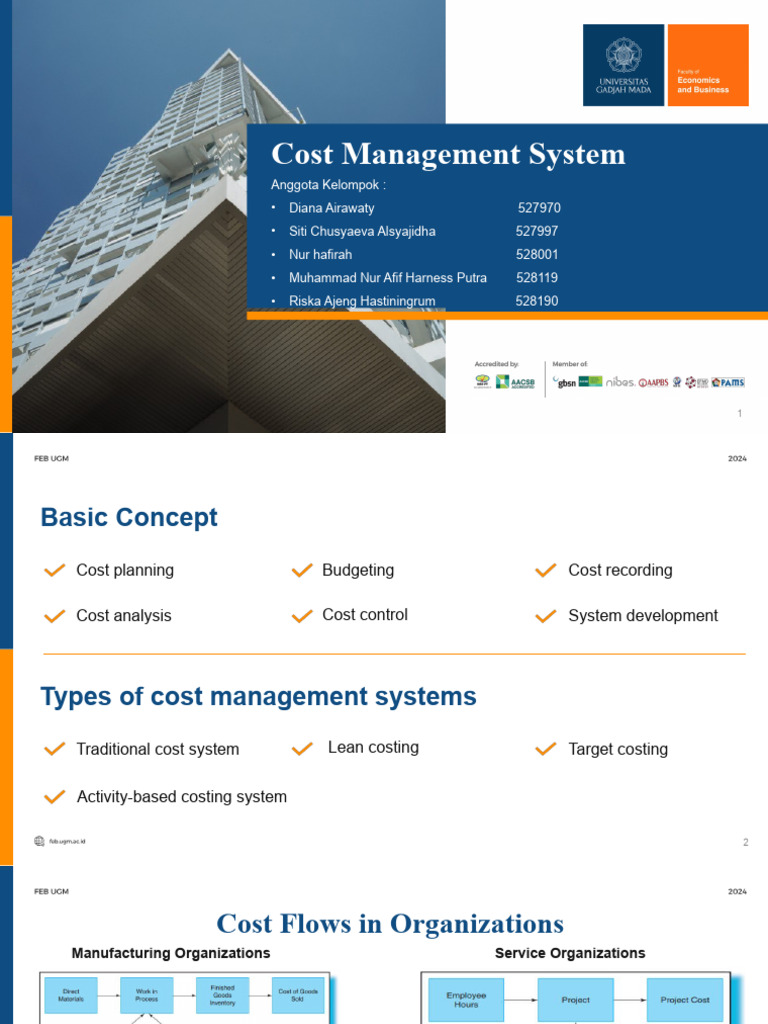 Cost Management Systems Overview | PDF | Cost Accounting | Business ...