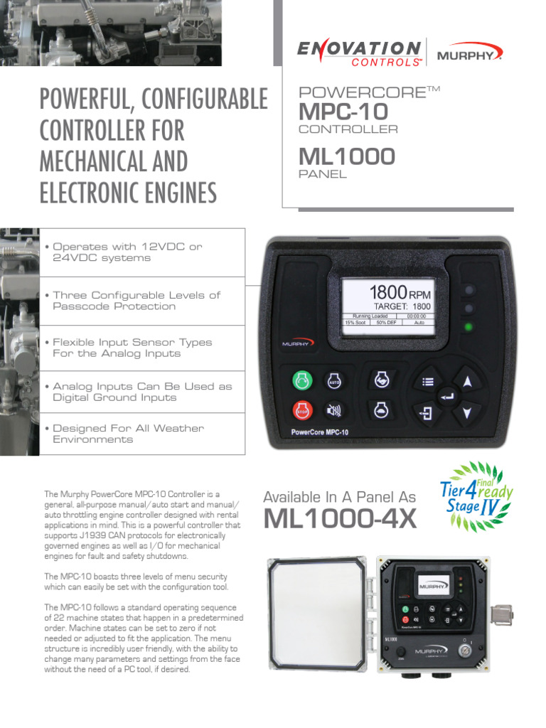 15.Murphy Mpc10 Insert | PDF | Electronics | Electrical Engineering