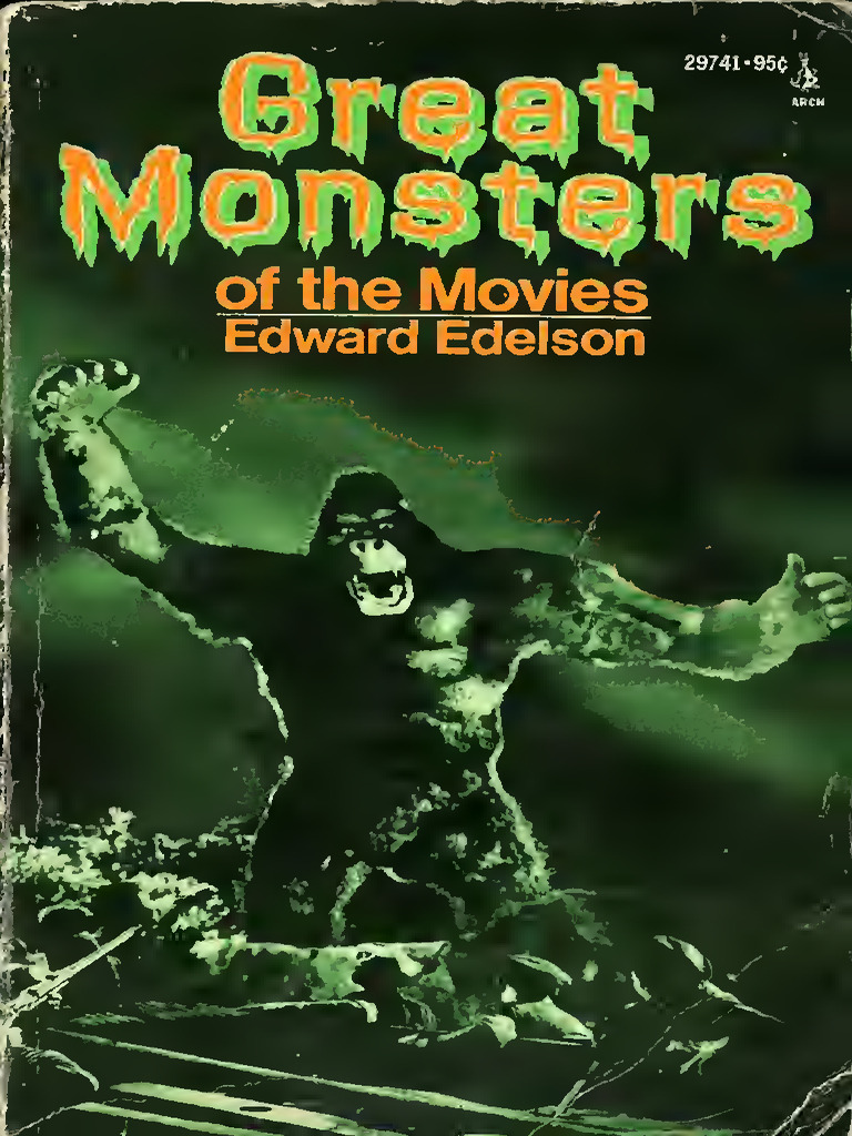 Great Monsters of The Movies - Edward Edelson (1973.pocket Book) | PDF ...