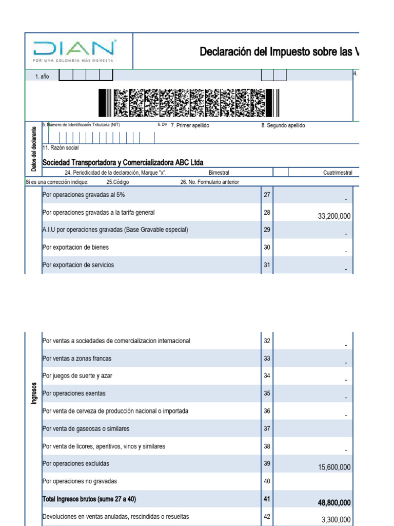 Taller 5 Iva Jeniffer Tautaz y Diana Millan | PDF | Impuesto al valor agregado | Tarjeta de débito