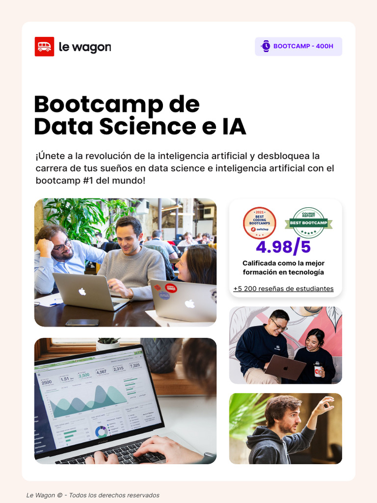 Data Science Bootcamp Course Syllabus - ES | PDF | Inteligencia ...