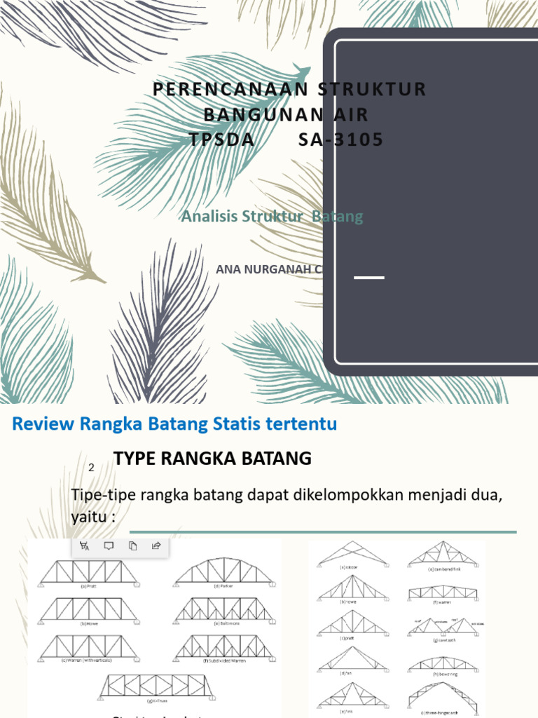 Rangka Batang . | PDF
