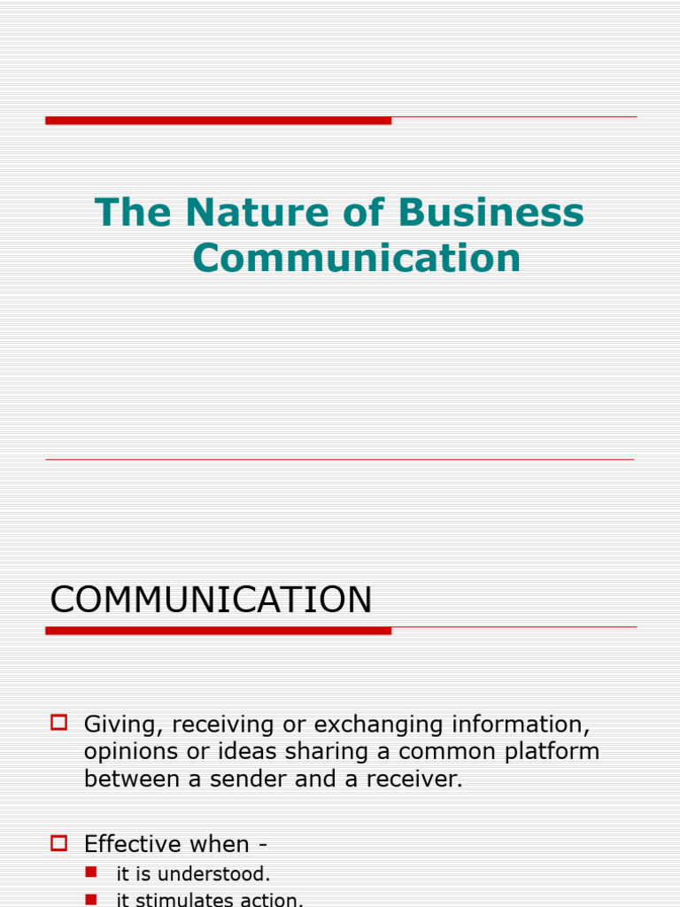 Lecture1 RHK | PDF | Communication | Human Communication
