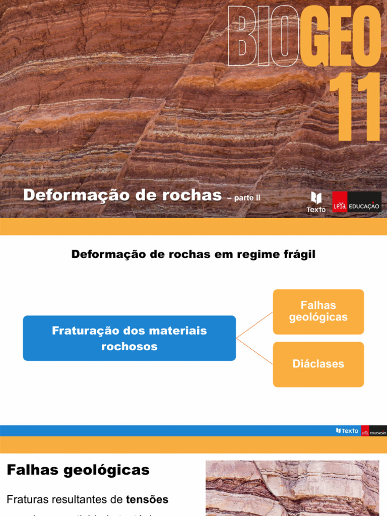 Deformação de Rochas II | PDF | Falha (Geologia) | Geologia estrutural
