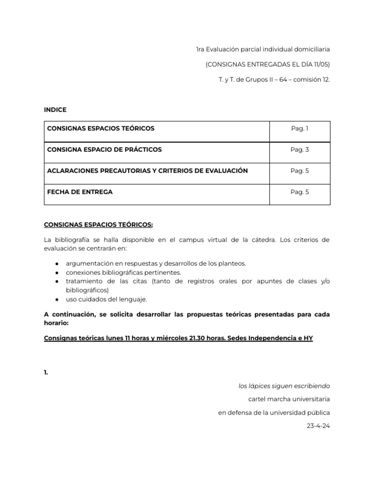 Parcial Grupos 2024 | PDF | Filosofía | Ciencia y matemáticas