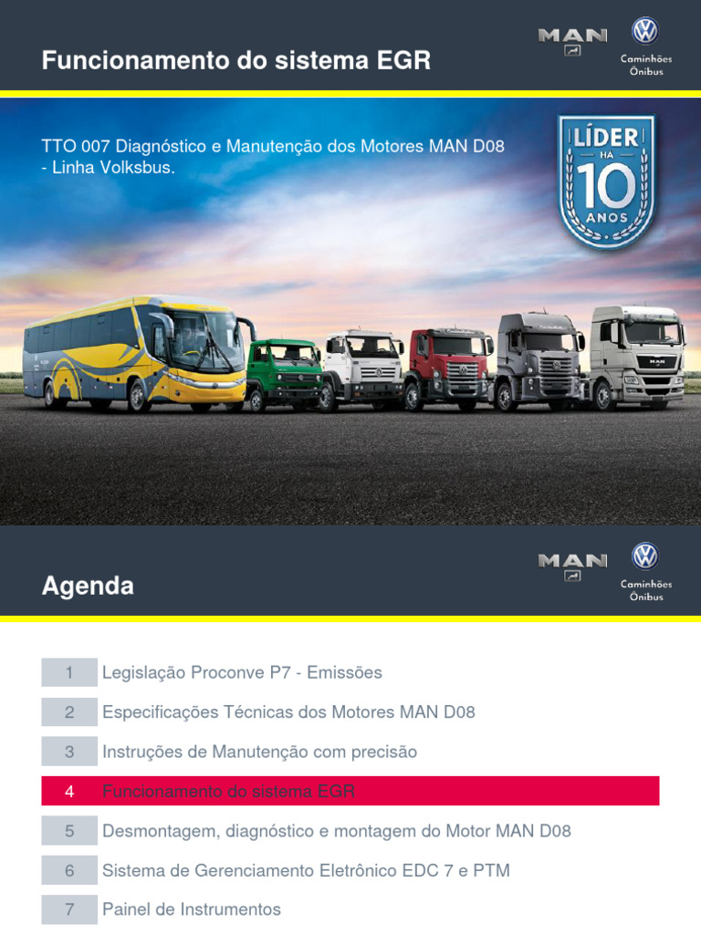 04 Sistema EGR 03 2013 Volksbus ACM MAN v2 | PDF | Motores | Combustão