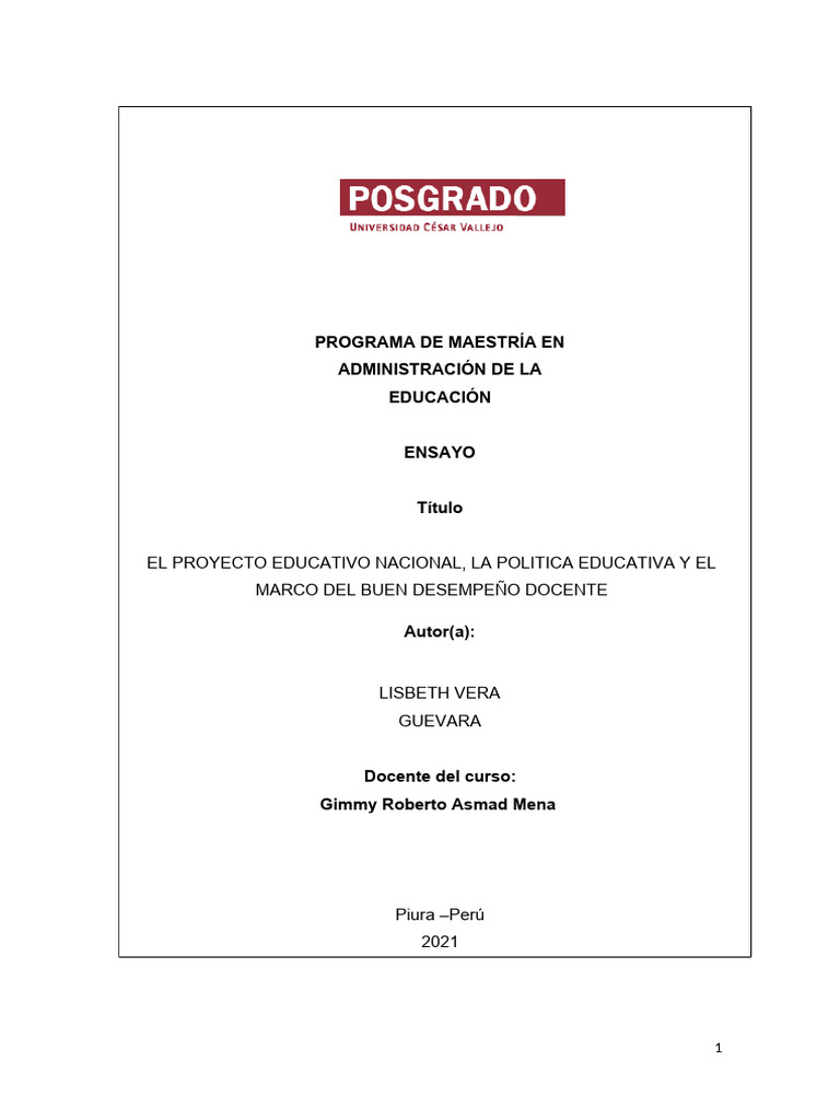 Producto Integrador 2 | PDF | Maestros | Enseñando
