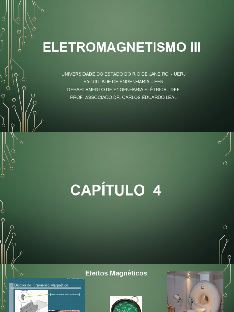 Eletromagnetismo - Capítulo 4 | PDF | Eletromagnetismo | Física