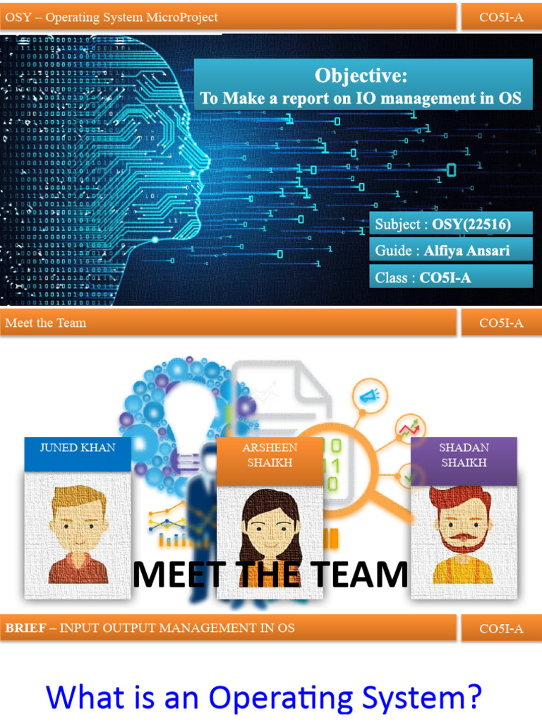 College Presentation Ver1.0 | PDF | Input/Output | Operating System