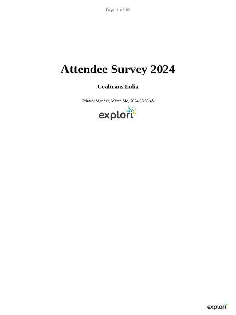 CT India Survey | PDF | Scrap | Mining