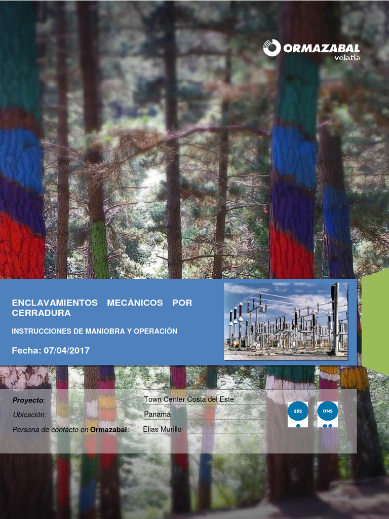 ORMAZABAL IMO Enclavamiento Mecanico | Descargar gratis PDF | Cambiar