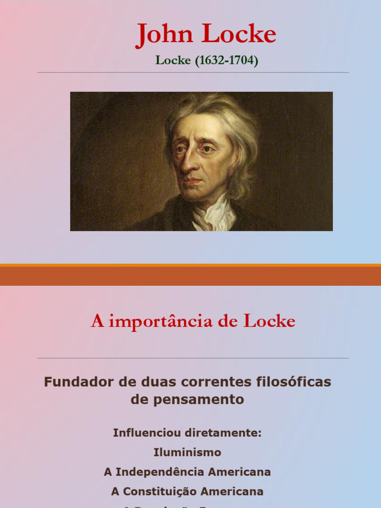 2ºEM - Aula John Locke e Rousseau | PDF | John Locke | Jean-Jacques ...