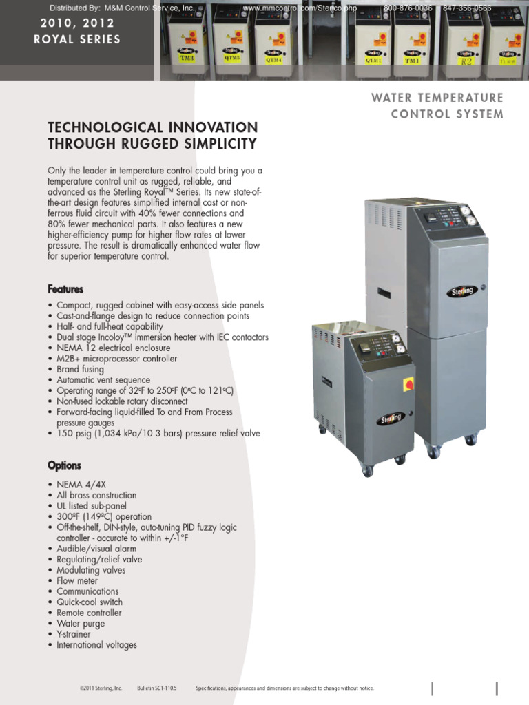 2010 2012 Royal Series TCU MM | PDF | Pump | Electrical Engineering