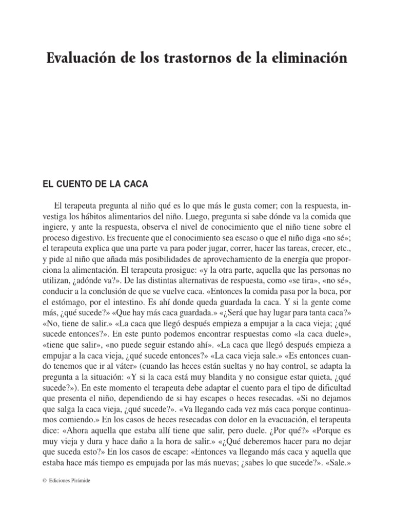El Cuento de La Caca | PDF | Heces